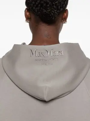 Max Mara Cotton Zipped Hoodie