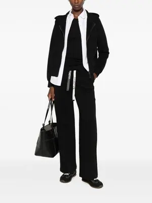 Max Mara Zip-up Cotton Hoodie