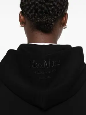 Max Mara Zip-up Cotton Hoodie