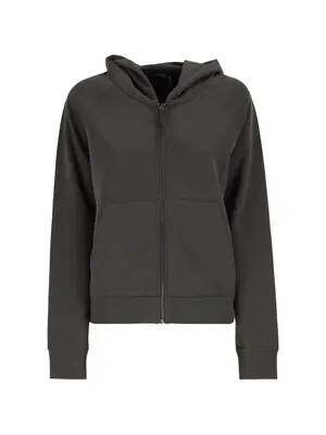Max Mara Cotton Zipped Hoodie - Grey