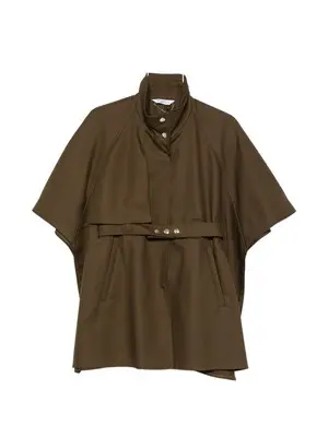 Max Mara Cotton Cape - Green