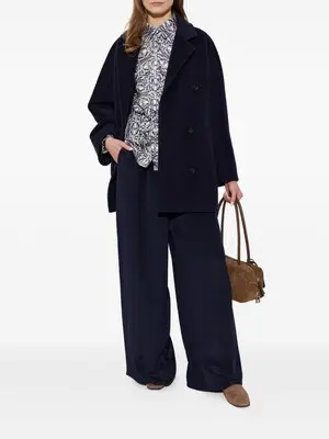 Max Mara Wool And Cashmere Short Coat
