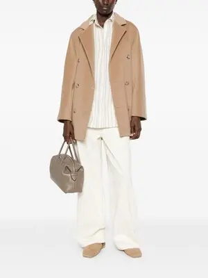 Max Mara Wool And Cashmere Short Coat