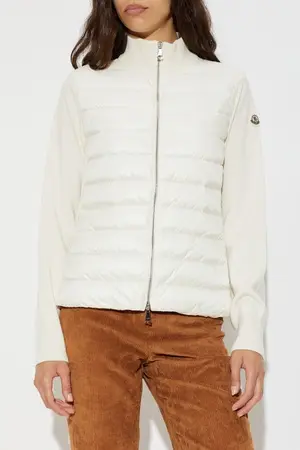 Moncler Cardigan With Down Filling
