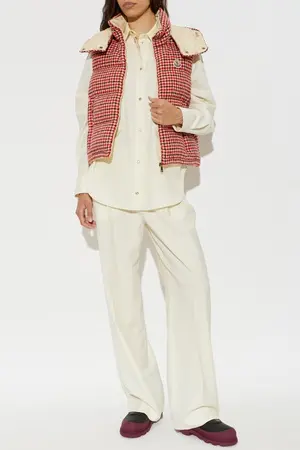 Moncler Wool Pleated Trousers