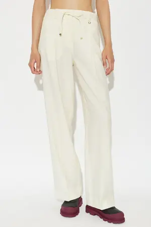 Moncler Wool Pleated Trousers