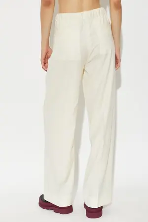 Moncler Wool Pleated Trousers