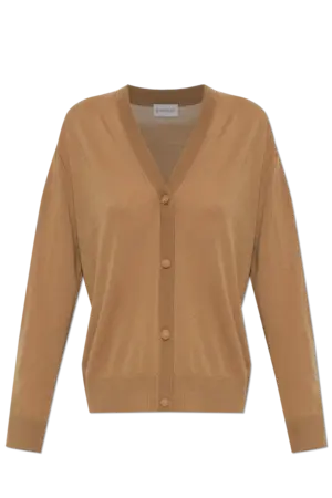 Moncler Wool Cardigan - Brown