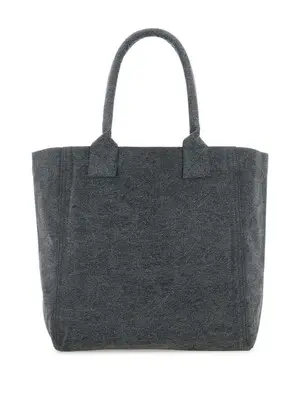 Isabel Marant Étoile Yenky Small Cotton Tote - Black
