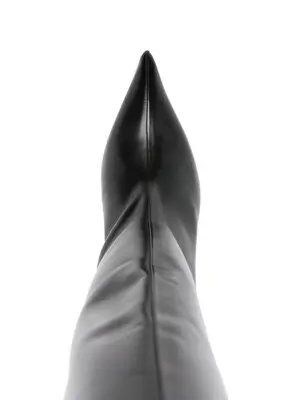 Attico Lea Leather Boots