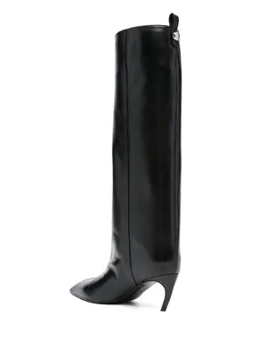 Attico Lea Leather Boots