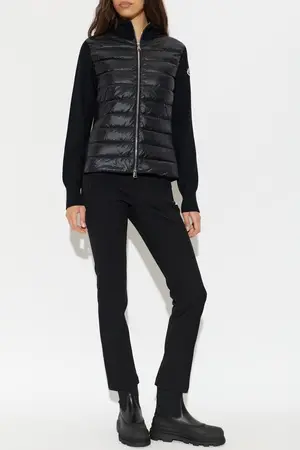 Moncler Cardigan With Down Filling