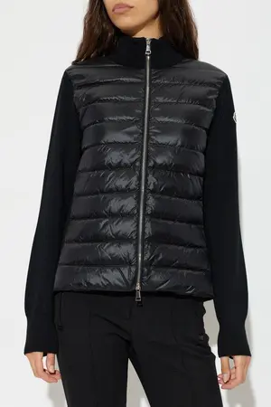 Moncler Cardigan With Down Filling