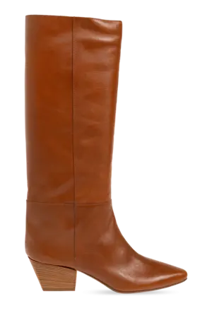 FORTE_FORTE Leather Heeled Boots