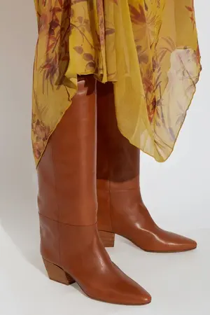 FORTE_FORTE Leather Heeled Boots