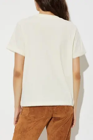 Moncler T-shirt With Decorative Trim