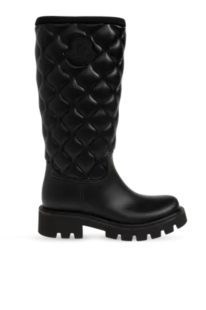 Moncler Insulated Rubber Boots "kickstream - Black