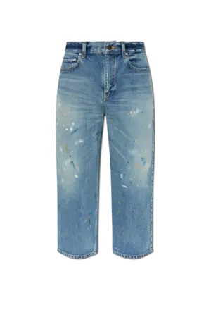 Balenciaga Vintage-effect Jeans - Blue
