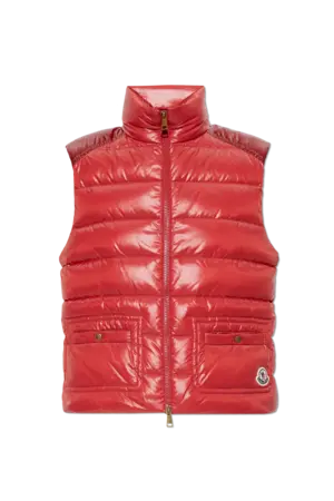 MONCLER Moncler RED "Frelon" Puffer Vest