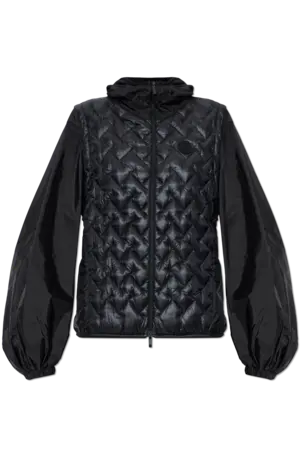 Moncler Mirage" Down Jacket With Detachable Sleeves - Black