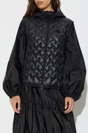 Moncler Mirage" Down Jacket With Detachable Sleeves