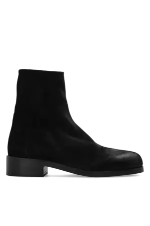 Marsèll Leather Ankle Boots - Black