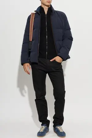 Paul & Shark Cardigan With A Stand-up Collar