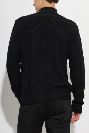 Paul & Shark Cardigan With A Stand-up Collar