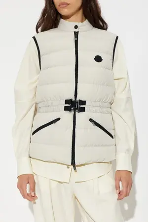 Moncler Romantisme Quilted Belted Vest