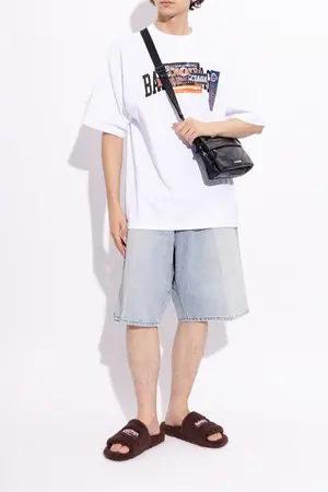 Balenciaga Futrzane Slippers
