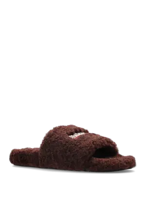 Balenciaga Futrzane Slippers