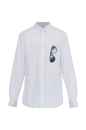 Moschino Shirt With Pocket - White