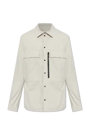 Moncler Shirt With Pockets - Grey