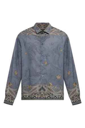Etro Patterned Shirt - Blue