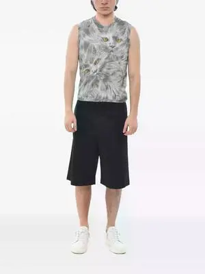 Givenchy Cat Print Cotton Tank Top