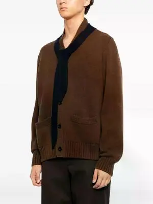 Sacai Wool Knit Cardigan