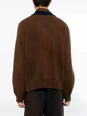 Sacai Wool Knit Cardigan