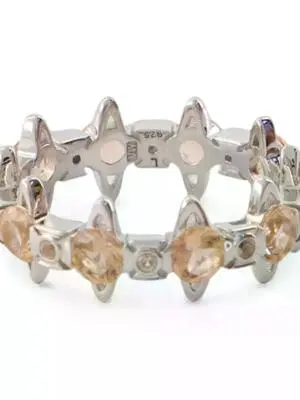 VIVIENNE WESTWOOD Warwick Crystal-embellished Ring