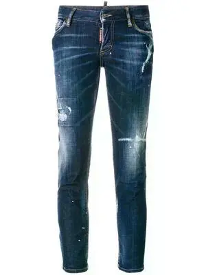 Dsquared2 Distressed Skinny Jeans