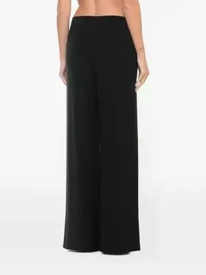 Norma Kamali Wide-leg High-waisted Trousers
