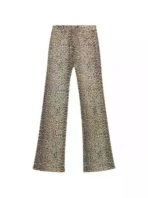 R13 Leopard-print Jane Jeans - Neutrals