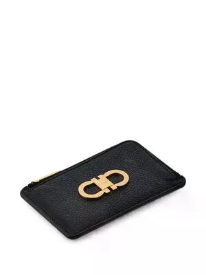 FERRAGAMO Gancini Hammered Card Holder