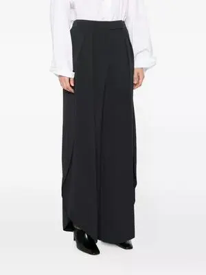 Max Mara Pleated Wide-leg Palazzo Pants