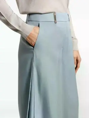 Peserico Pleat-detail Palazzo Pants