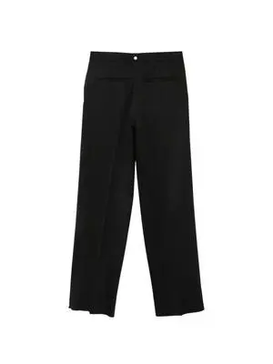 LARDINI Pleated Tailored Trousers - Black