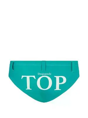 Dsquared2 Logo Print Swim Briefs