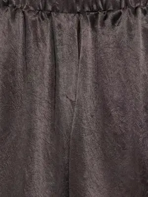 ALYSI Elasticated-waistband Shorts - Brown