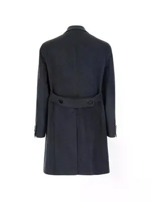 Tagliatore Strap-detail Double-breasted Coat