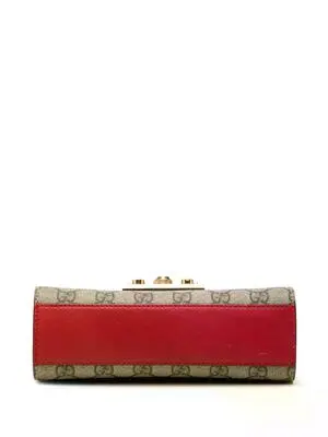 Gucci 2016-2026 Small Gg Supreme Padlock Crossbody Bag