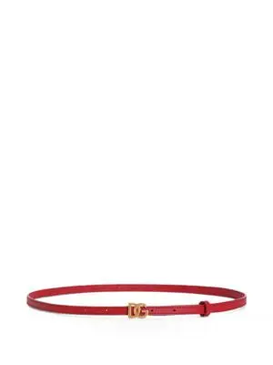 Dolce & Gabbana Calfskin Belt - Red